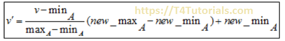Min Max Normalization Python And Matlab Data Mining T4Tutorials