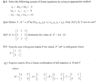 Mathematics Past Papers – T4Tutorials.com