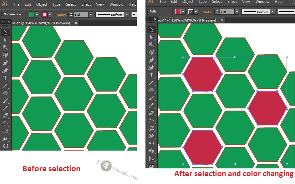 How To Select Specific Objects Or Shapes Together In Adobe Illustrator 